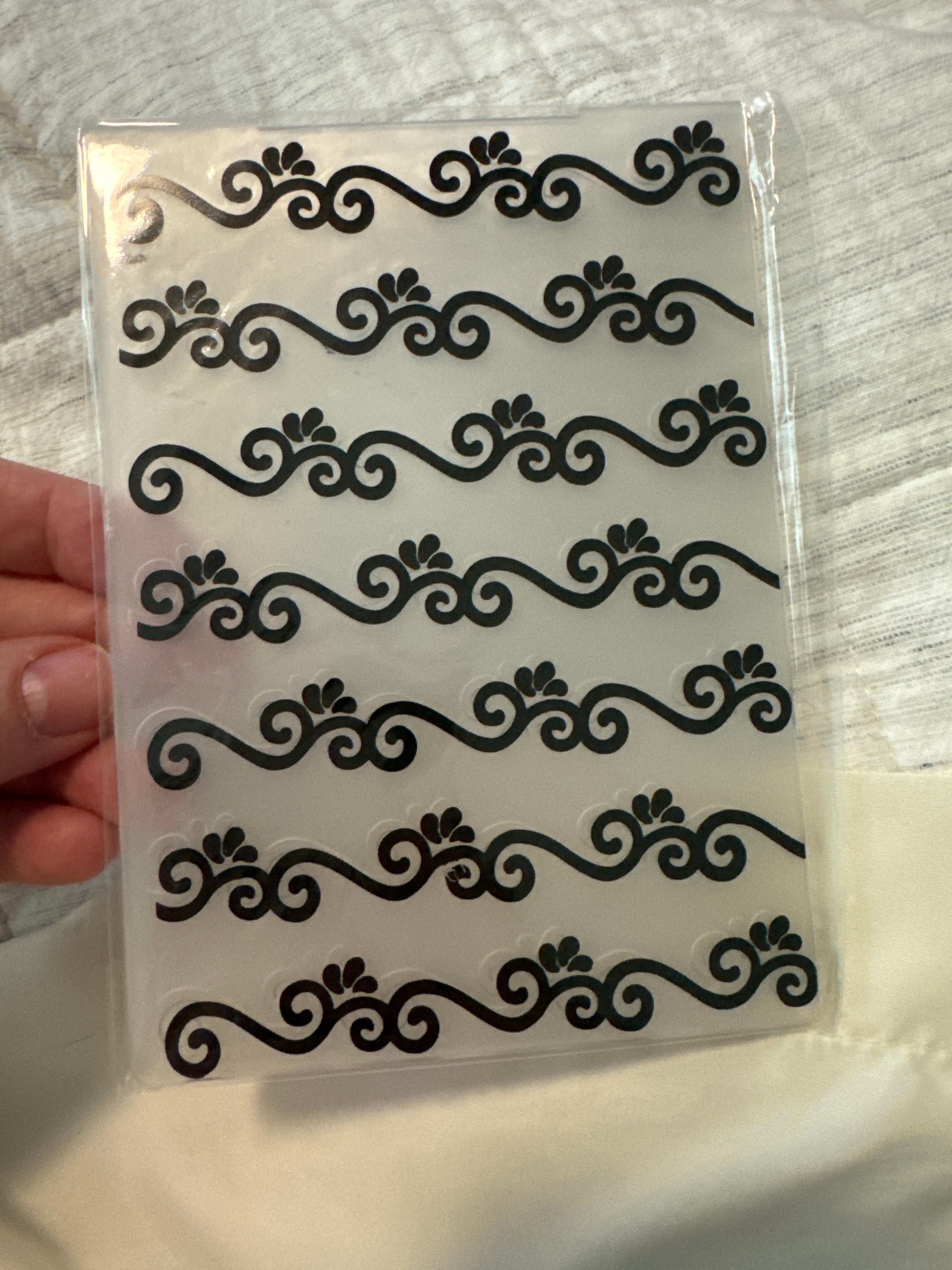 Folder design A embossing – Personalized Canvas