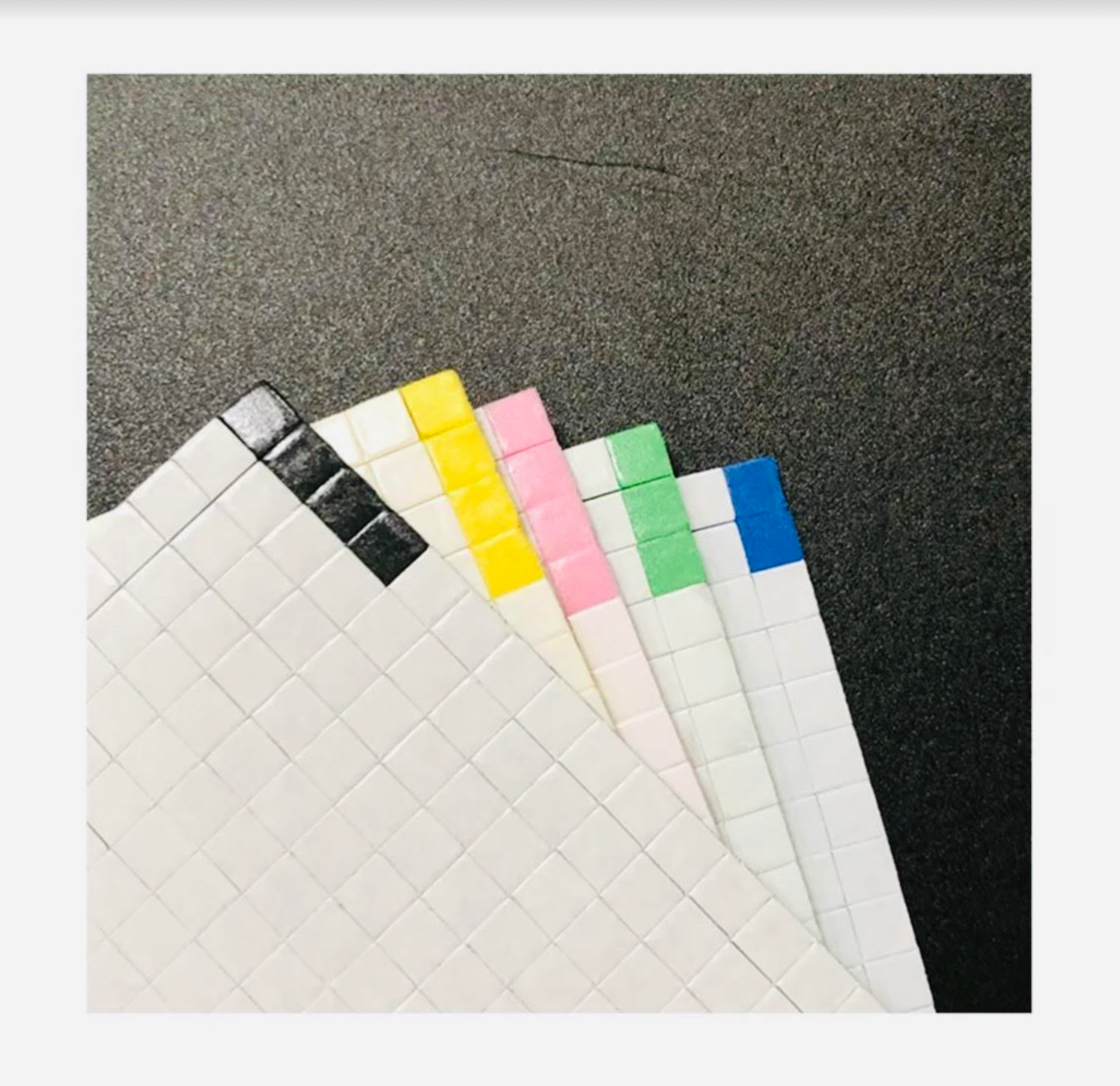 5 sheets Color mini foam sheets – Personalized Canvas